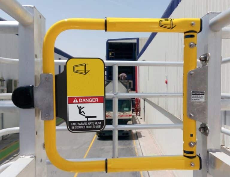 Self Closing Adjustable Width Safety Swing Gate - The Universal Swing ...